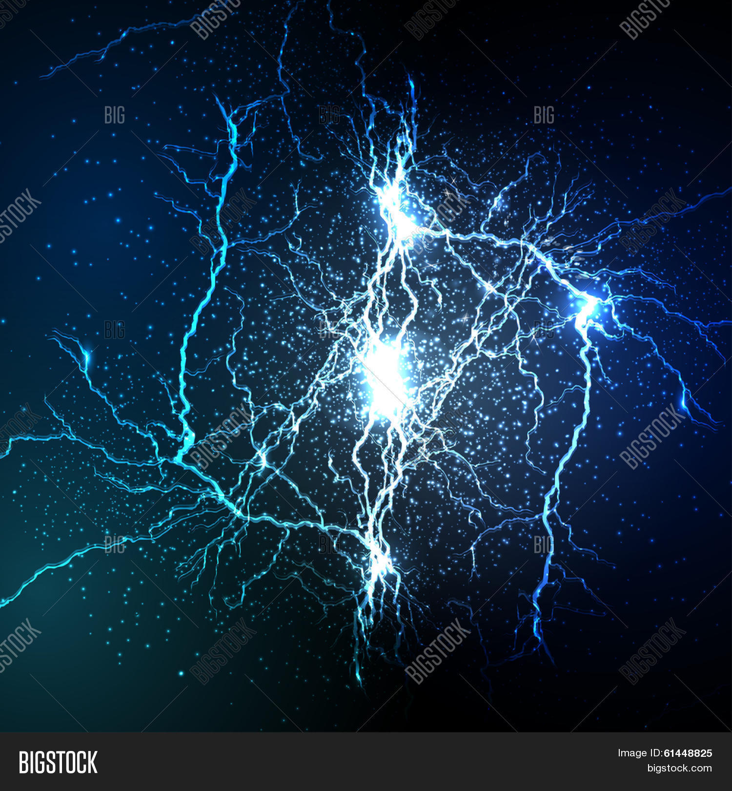 Vector Lightning Vector & Photo (Free Trial) | Bigstock