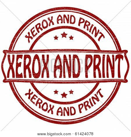 Xerox Print Vector & Photo (Free Trial) | Bigstock