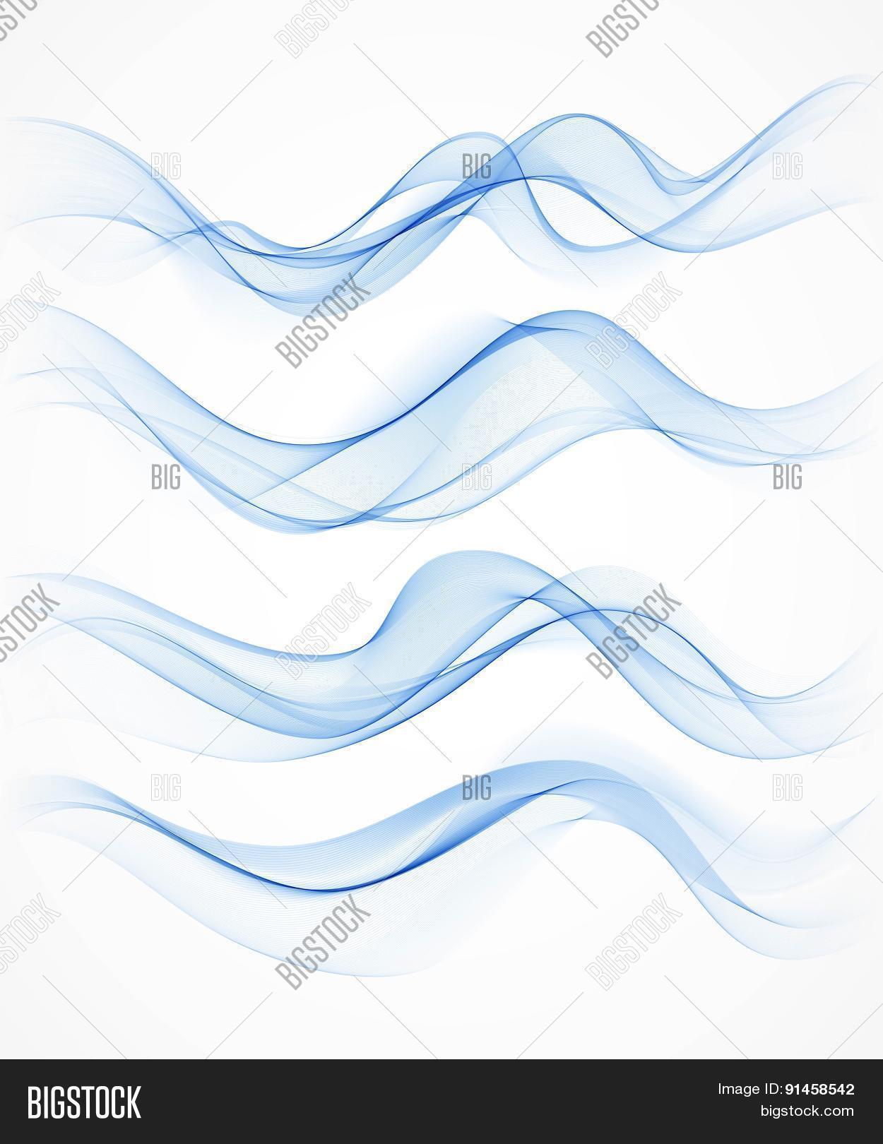 Blue Wave Background Vector & Photo (Free Trial) | Bigstock