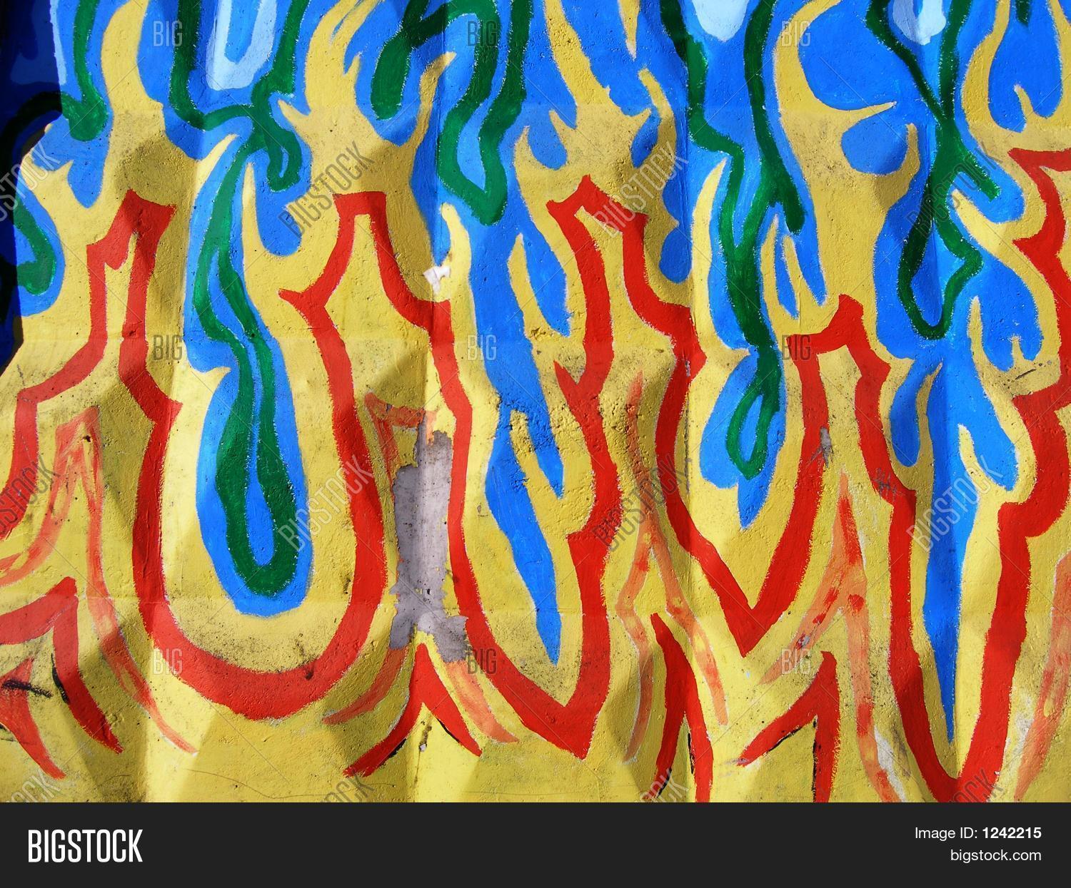Graffiti Flames Image & Photo (Free Trial) | Bigstock