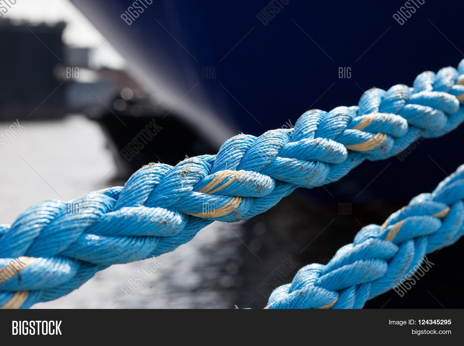 Rope Anchoring Ship. Image & Photo (Free Trial) | Bigstock