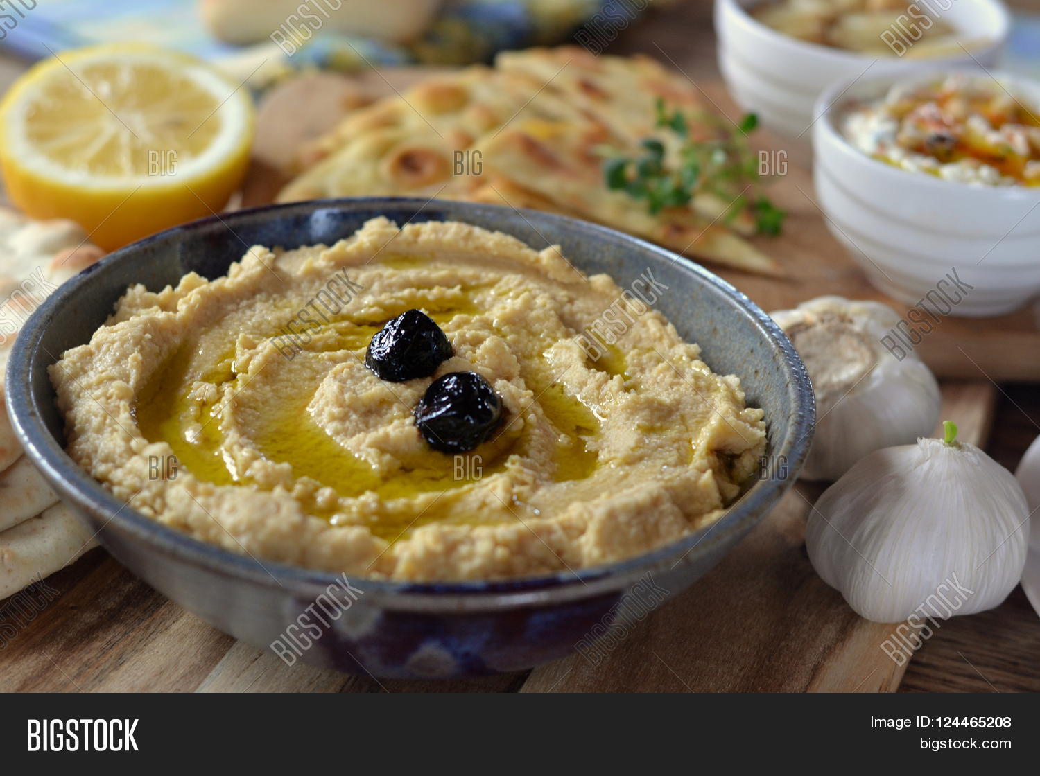 Hummus, Houmous; Image & Photo (Free Trial) | Bigstock