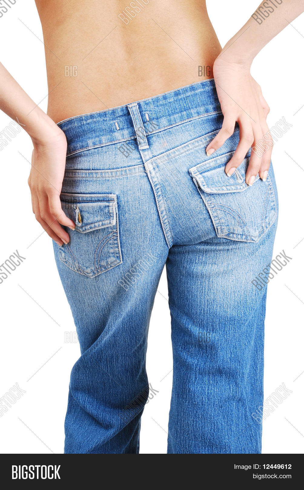 Sexy Woman Jeans Image And Photo Free Trial Bigstock 5571