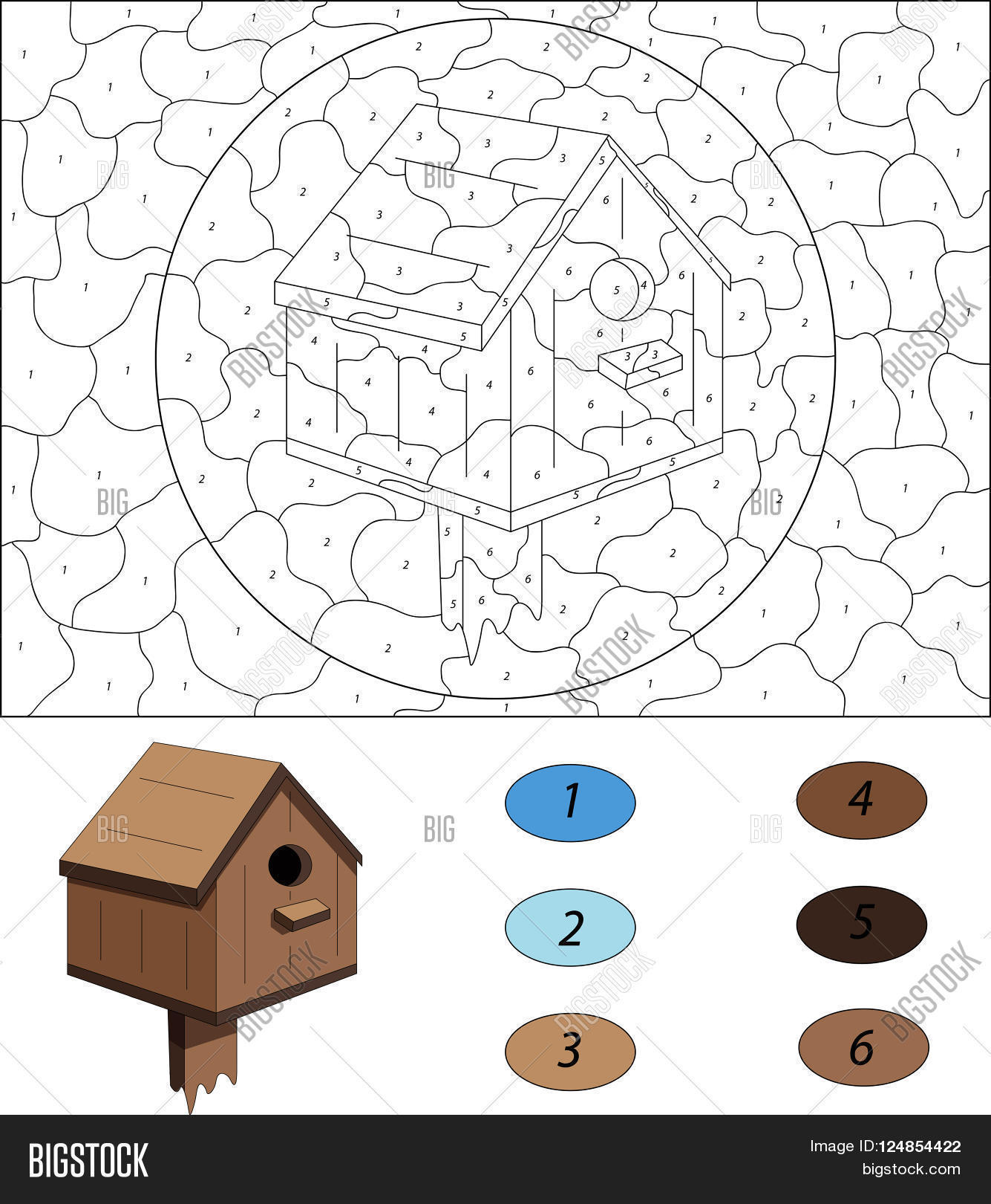 Cartoon Nesting Box. Vector & Photo (Free Trial) | Bigstock