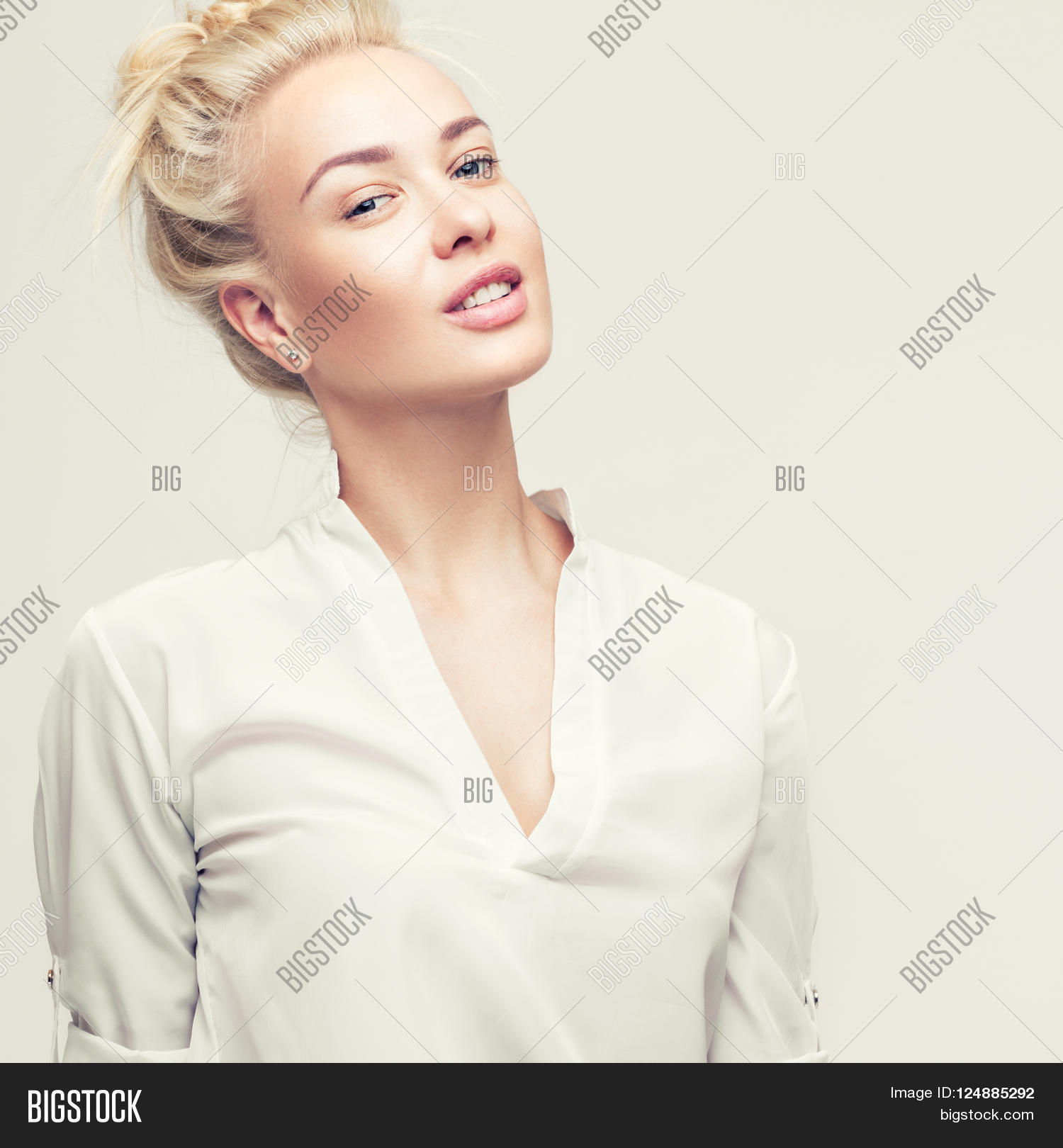 Blond Cheerful Young Image & Photo (Free Trial) | Bigstock