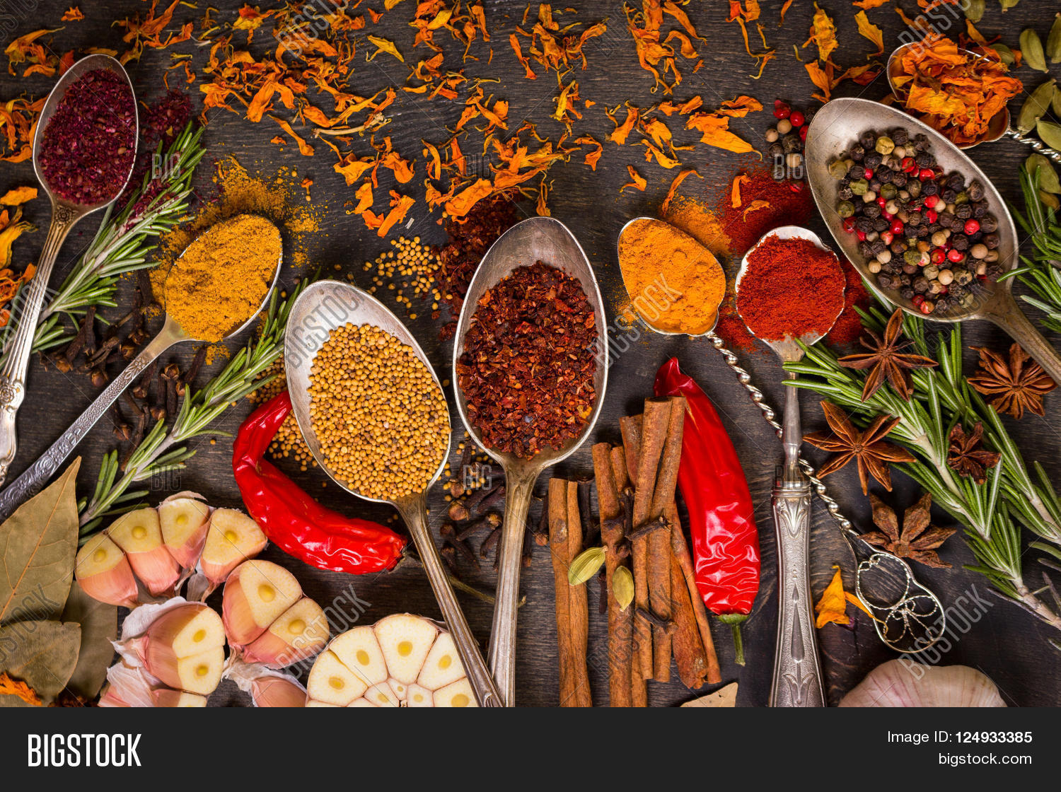 Set Various Aromatic Image & Photo (Free Trial) | Bigstock