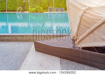 Pool Bed Near Swimming Image & Photo (Free Trial) | Bigstock