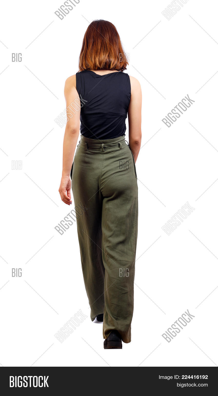 Back View Walking Image And Photo Free Trial Bigstock