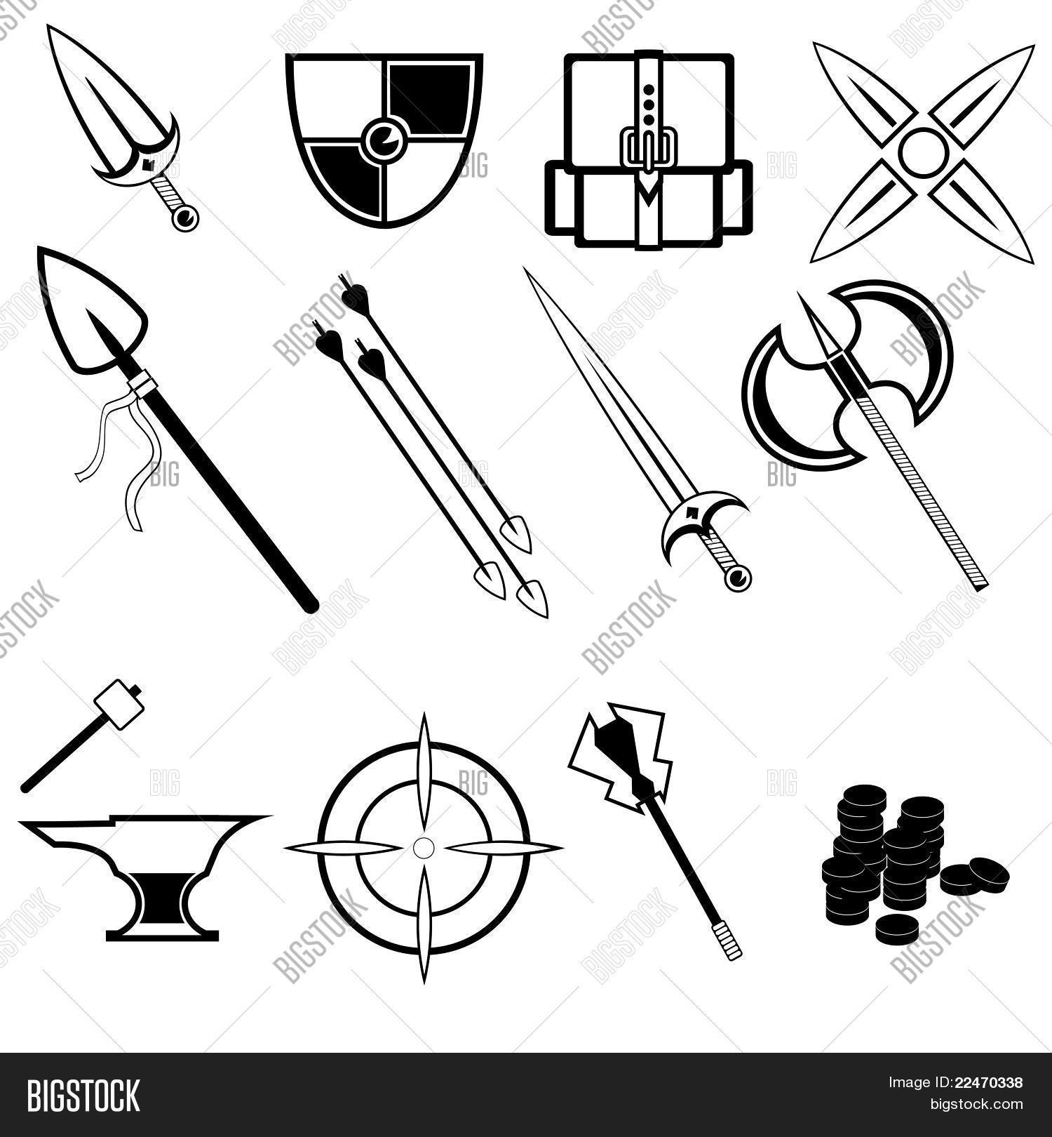 Indie Game Symbols Vector & Photo (Free Trial) | Bigstock
