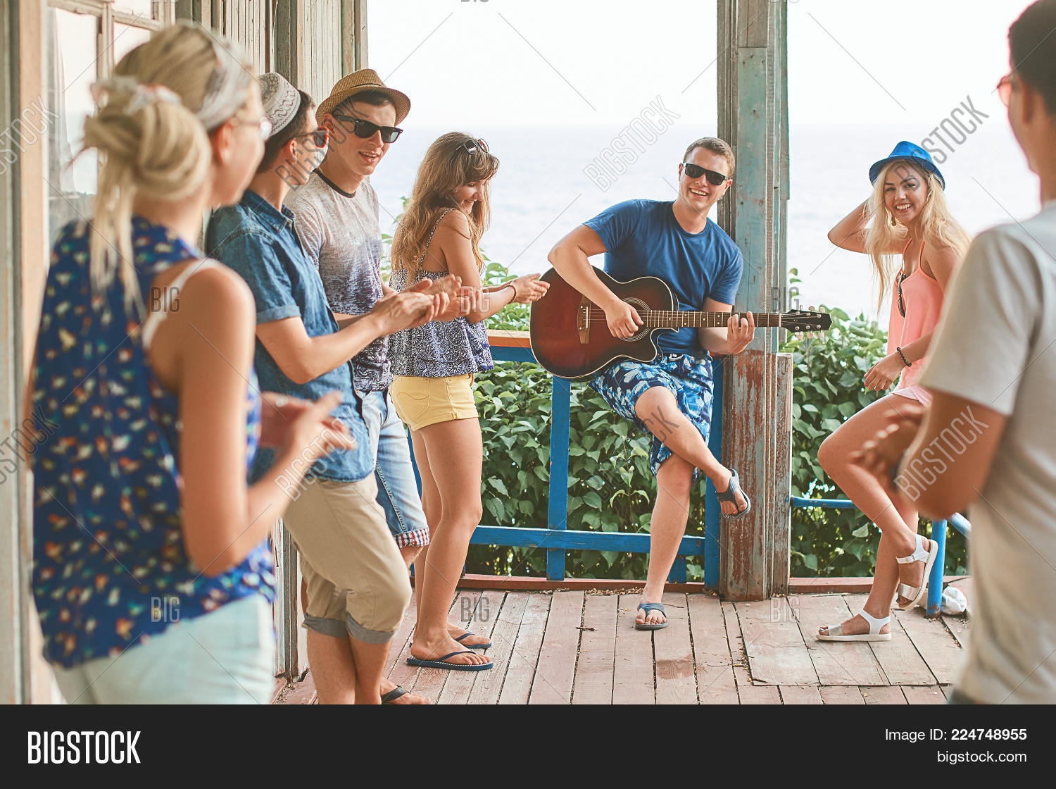 Friends Hanging Out On Image & Photo (Free Trial) | Bigstock