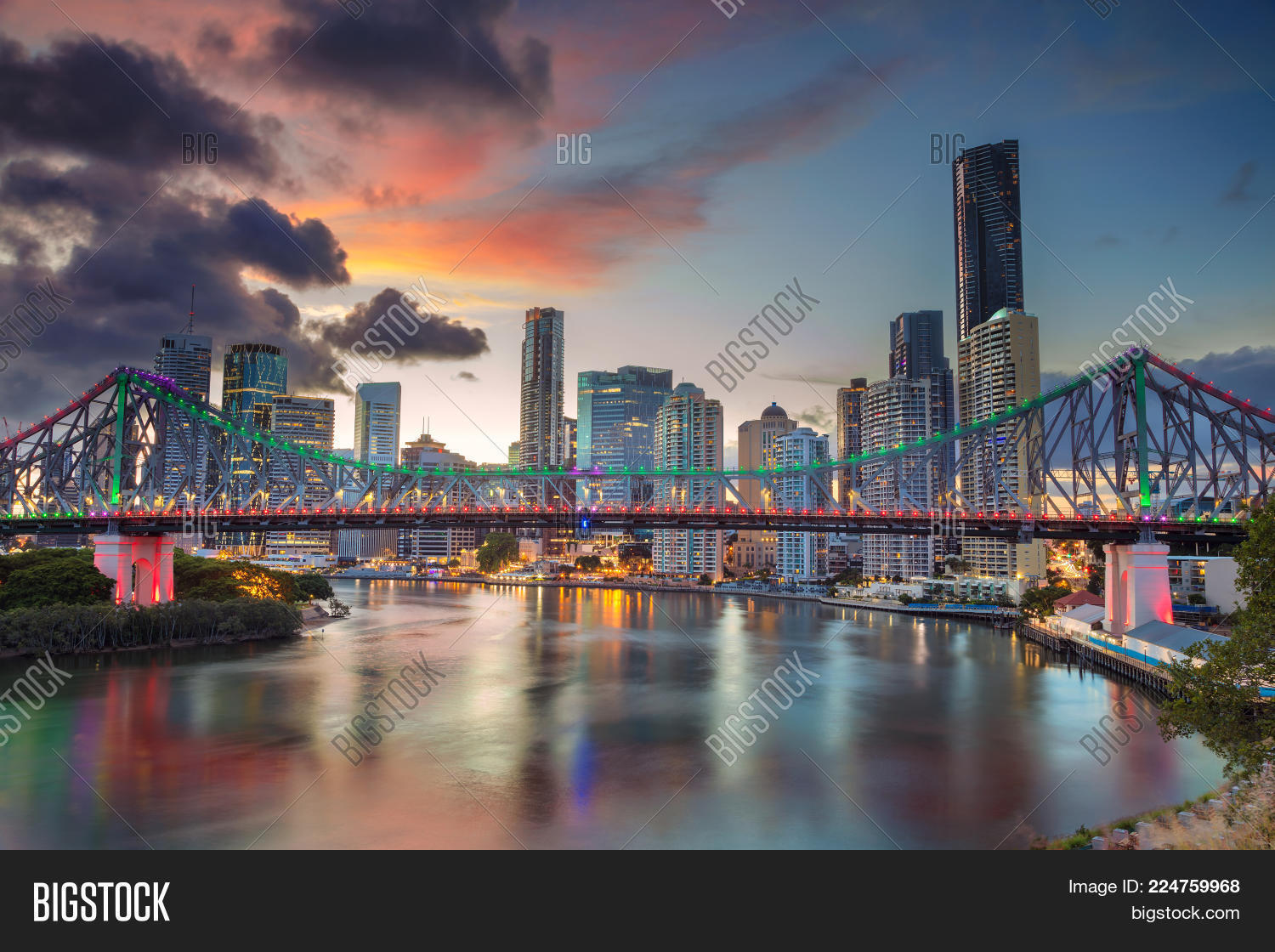 Brisbane. Cityscape Image & Photo (Free Trial) | Bigstock