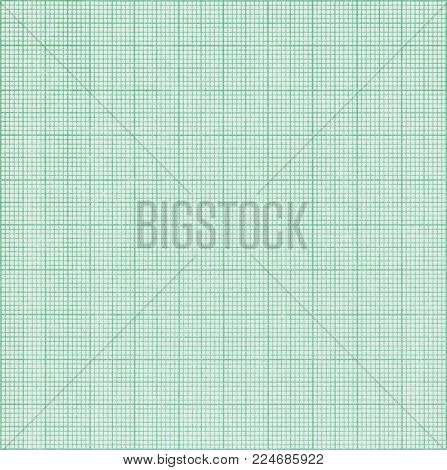 Green Graph Paper Texture