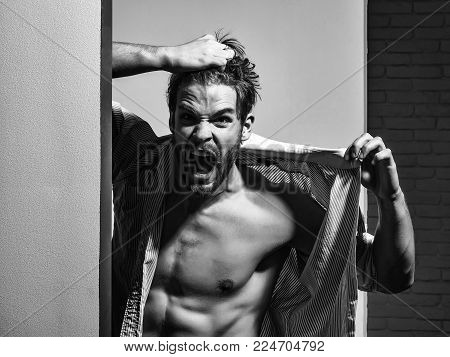 Angry Handsome Man Image & Photo (Free Trial) | Bigstock