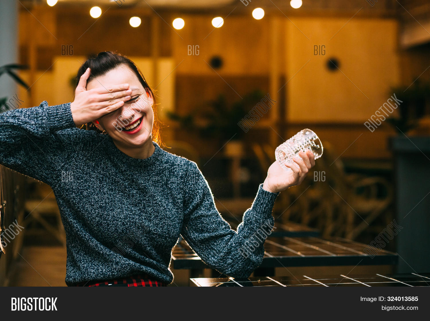 Drunk Brunette Student Image & Photo (Free Trial) | Bigstock