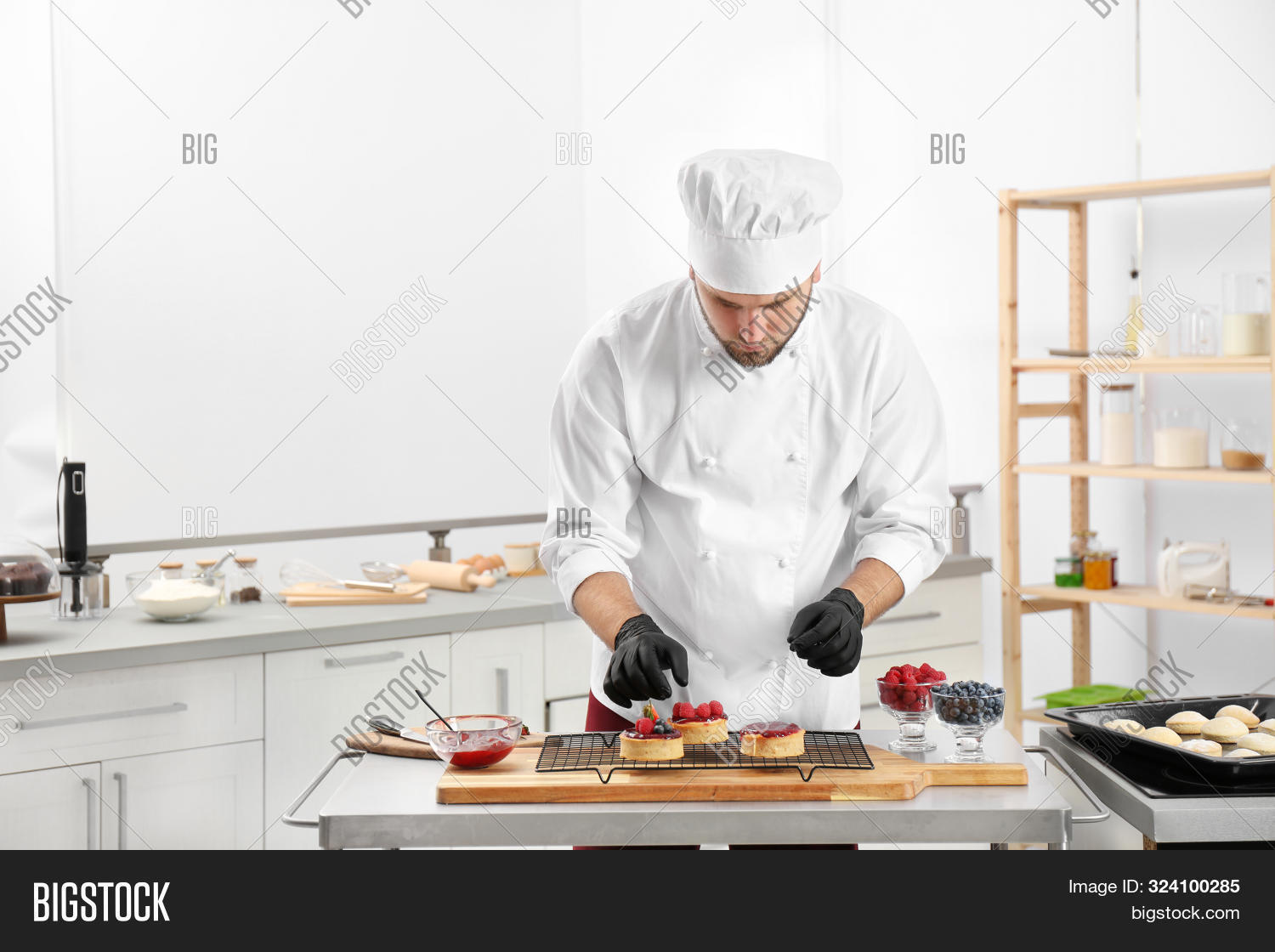 Male Pastry Chef Image & Photo (Free Trial) | Bigstock
