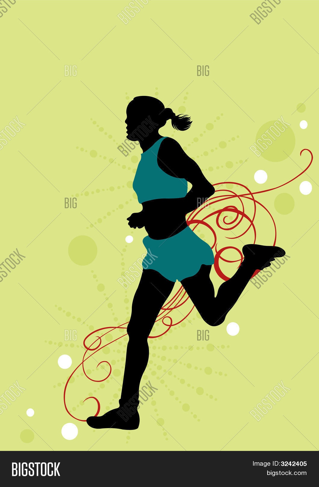 Runner Vector & Photo (Free Trial) | Bigstock