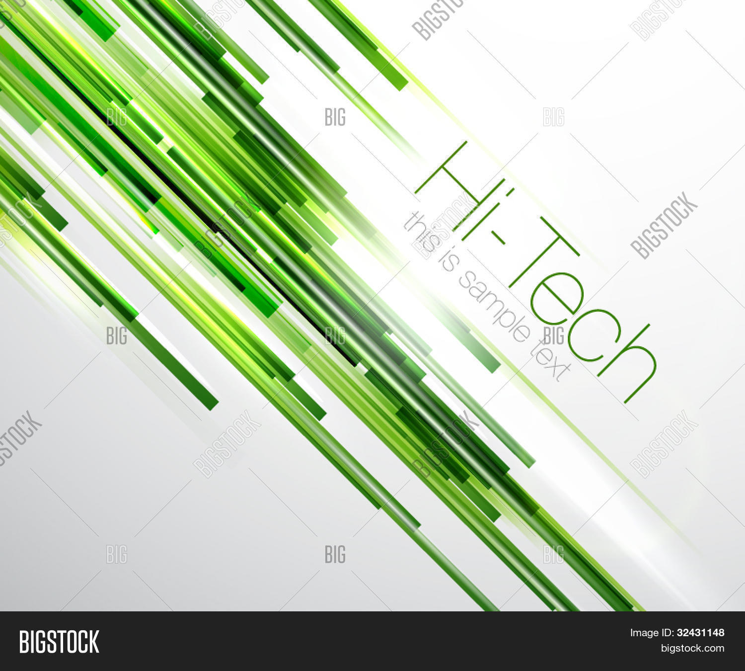 Green Straight Lines Vector & Photo (Free Trial) | Bigstock