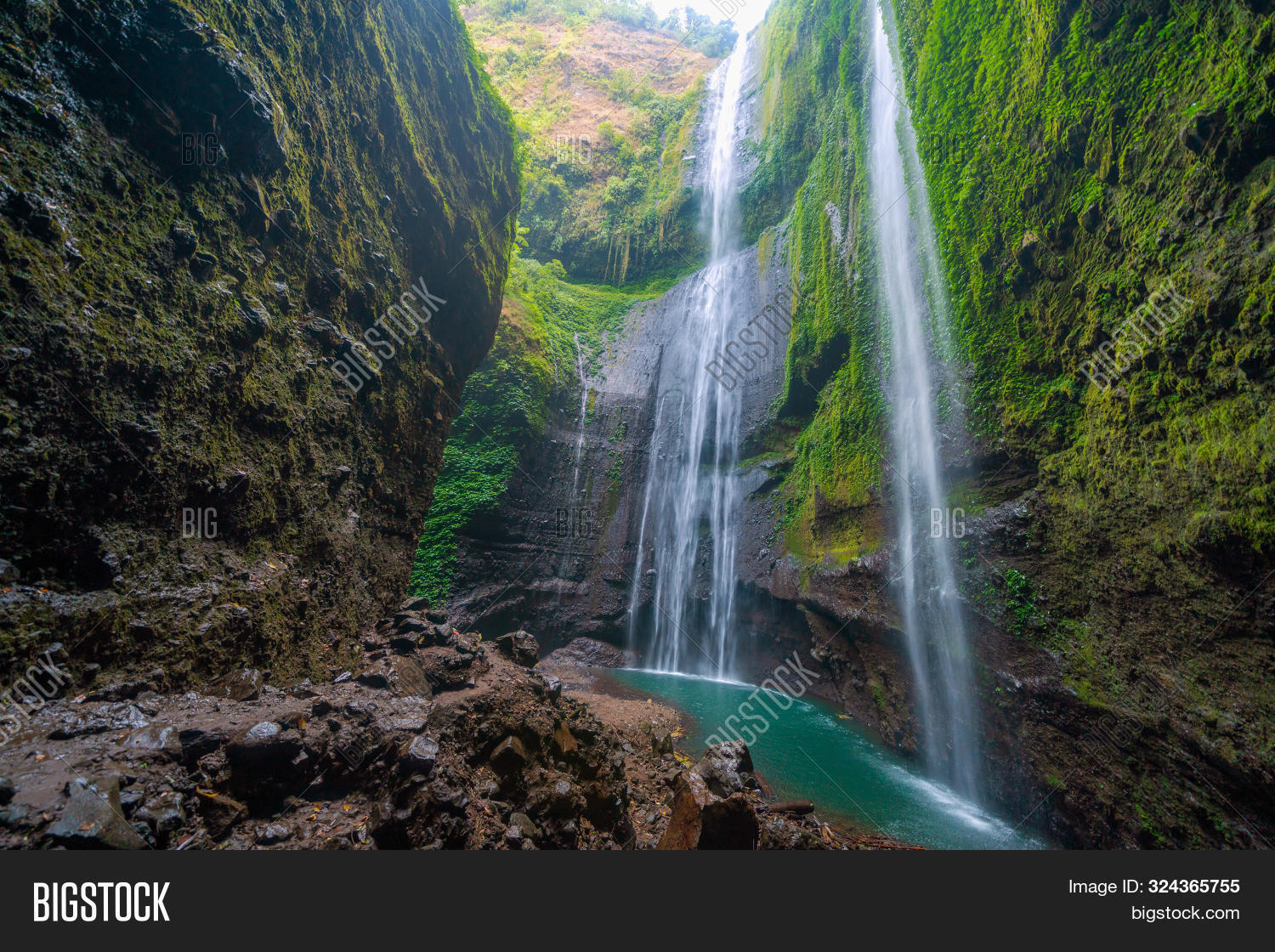 Madakaripura Waterfall Image & Photo (Free Trial) | Bigstock