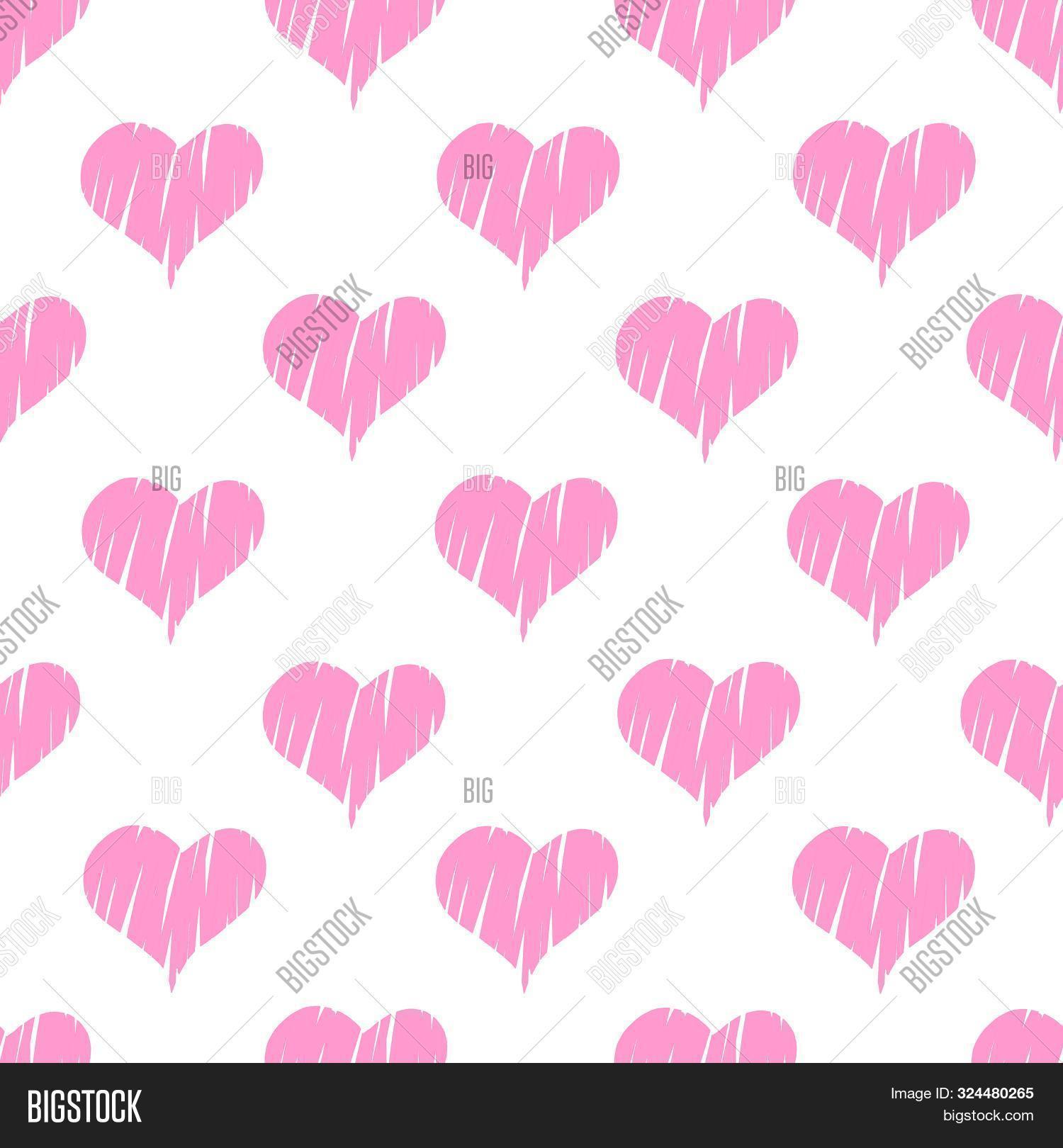 Seamless Pattern. Pink Image & Photo (Free Trial) | Bigstock