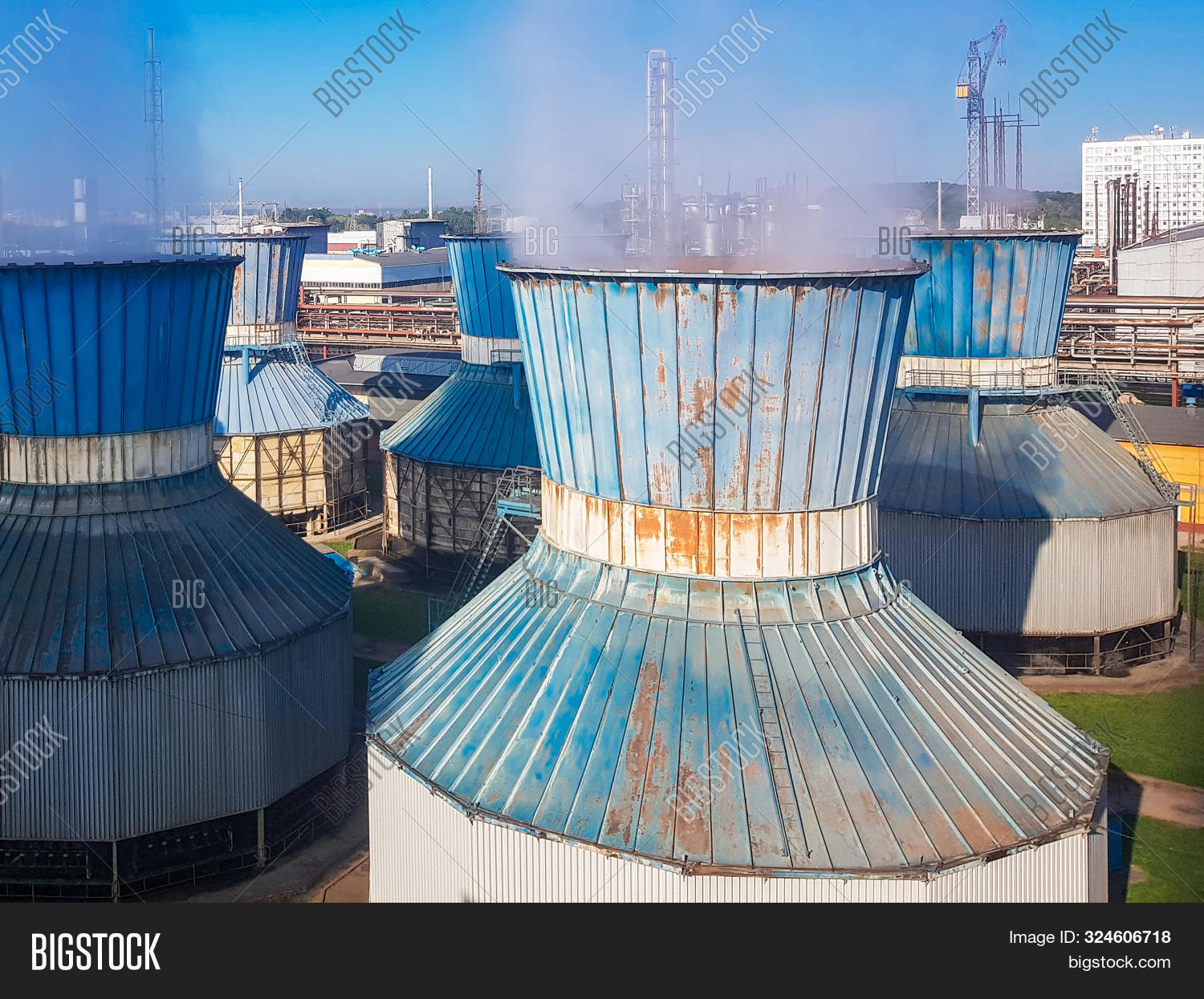 Chemical Plant. Large Image & Photo (Free Trial) | Bigstock