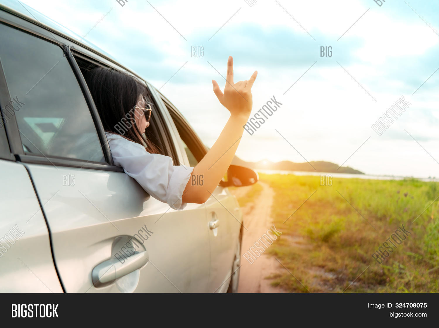 Enjoy Car Travel Woman Image & Photo (Free Trial) | Bigstock