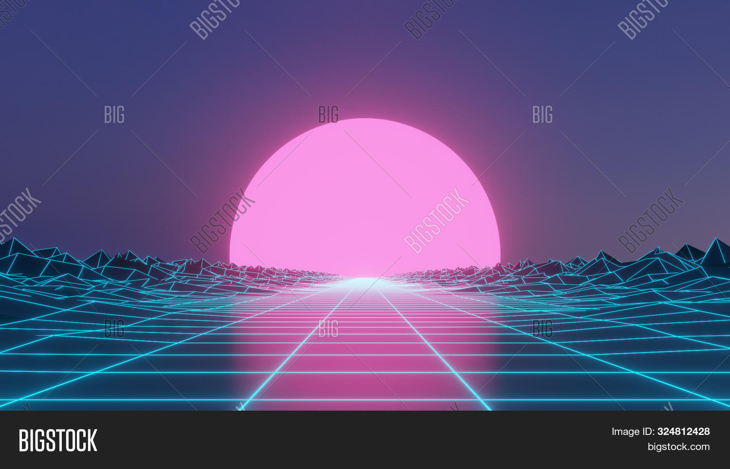 Sci Fi Grid Background Image & Photo (Free Trial) | Bigstock