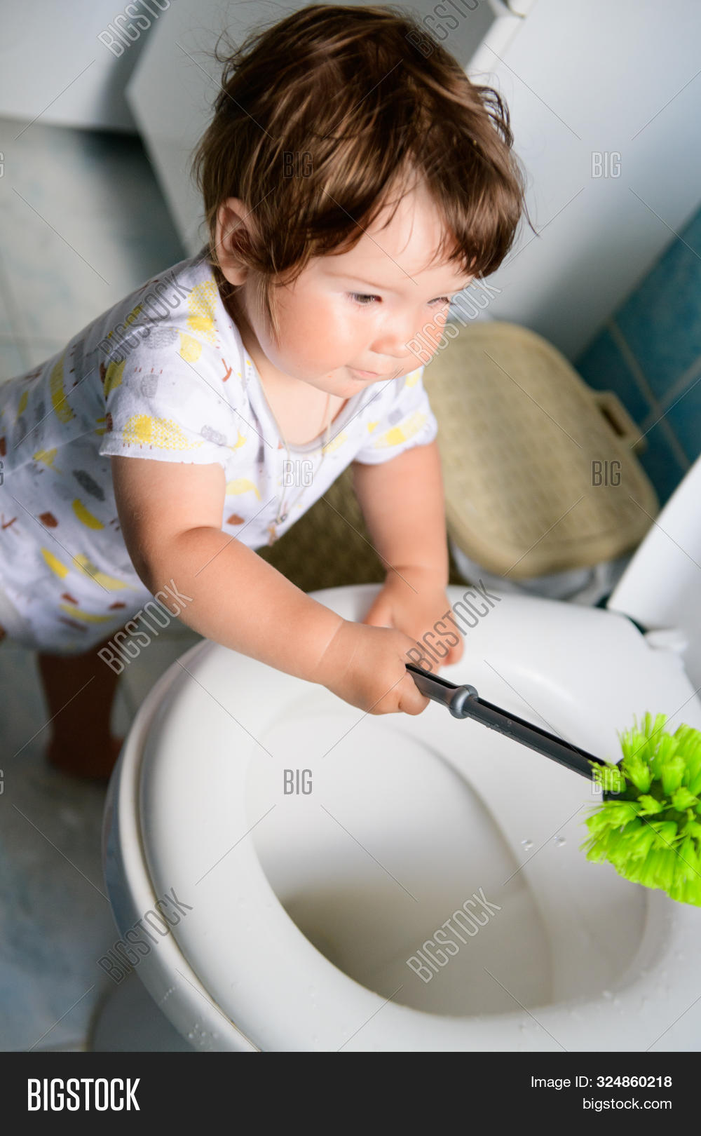 Baby Cleaning. Help Image & Photo (Free Trial) | Bigstock