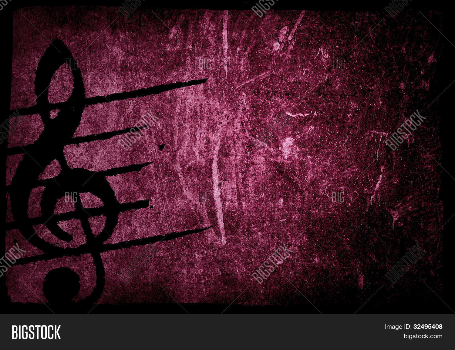 Abstract Grunge Melody Image & Photo (Free Trial) | Bigstock
