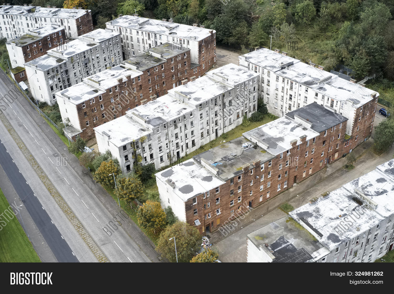 Derelict Council House Image & Photo (Free Trial) | Bigstock