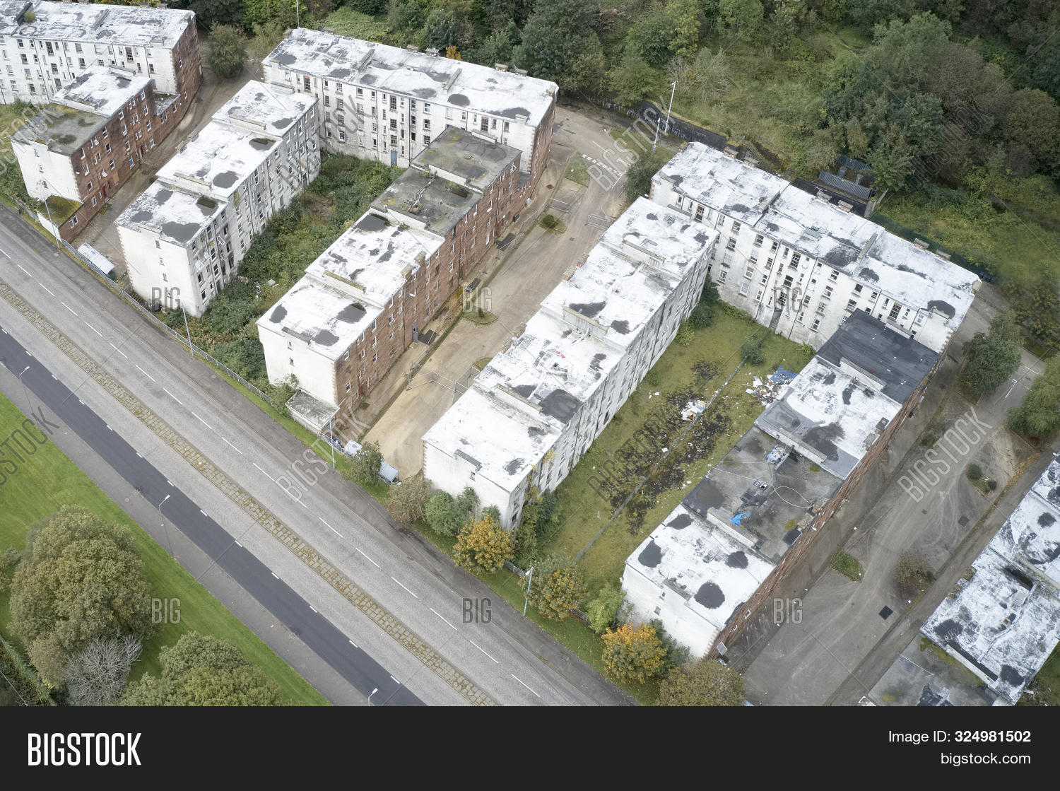 Derelict Council House Image & Photo (Free Trial) | Bigstock