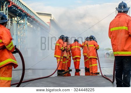 Firefighters Training Image & Photo (Free Trial) | Bigstock