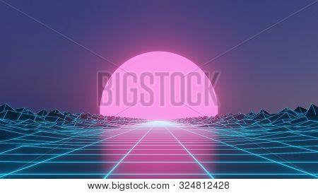 Sci Fi Grid Background Image & Photo (Free Trial) | Bigstock