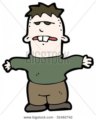 Ugly Man Cartoon Image & Photo (Free Trial) | Bigstock
