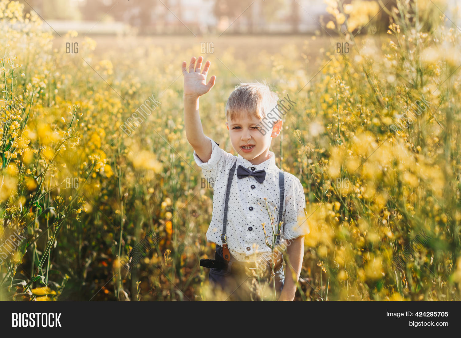 Little Boy Having Fun Image & Photo (Free Trial) | Bigstock