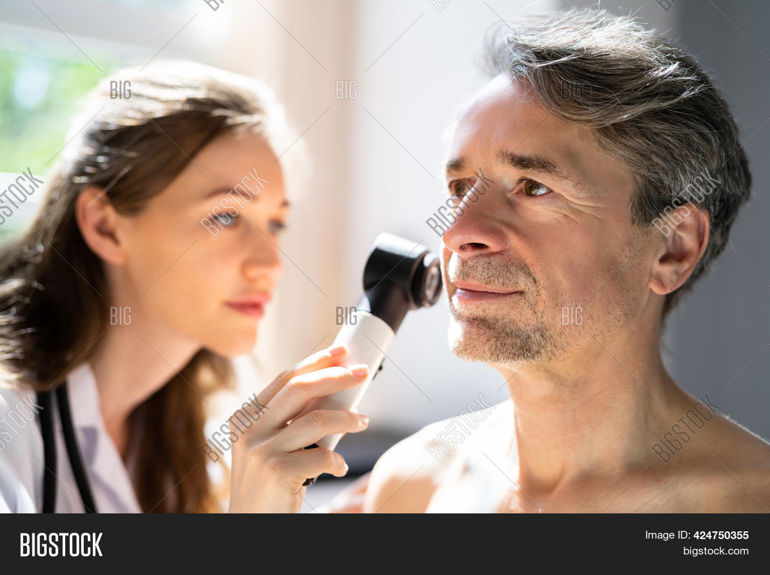 Dermatologist Checking Image & Photo (Free Trial) | Bigstock