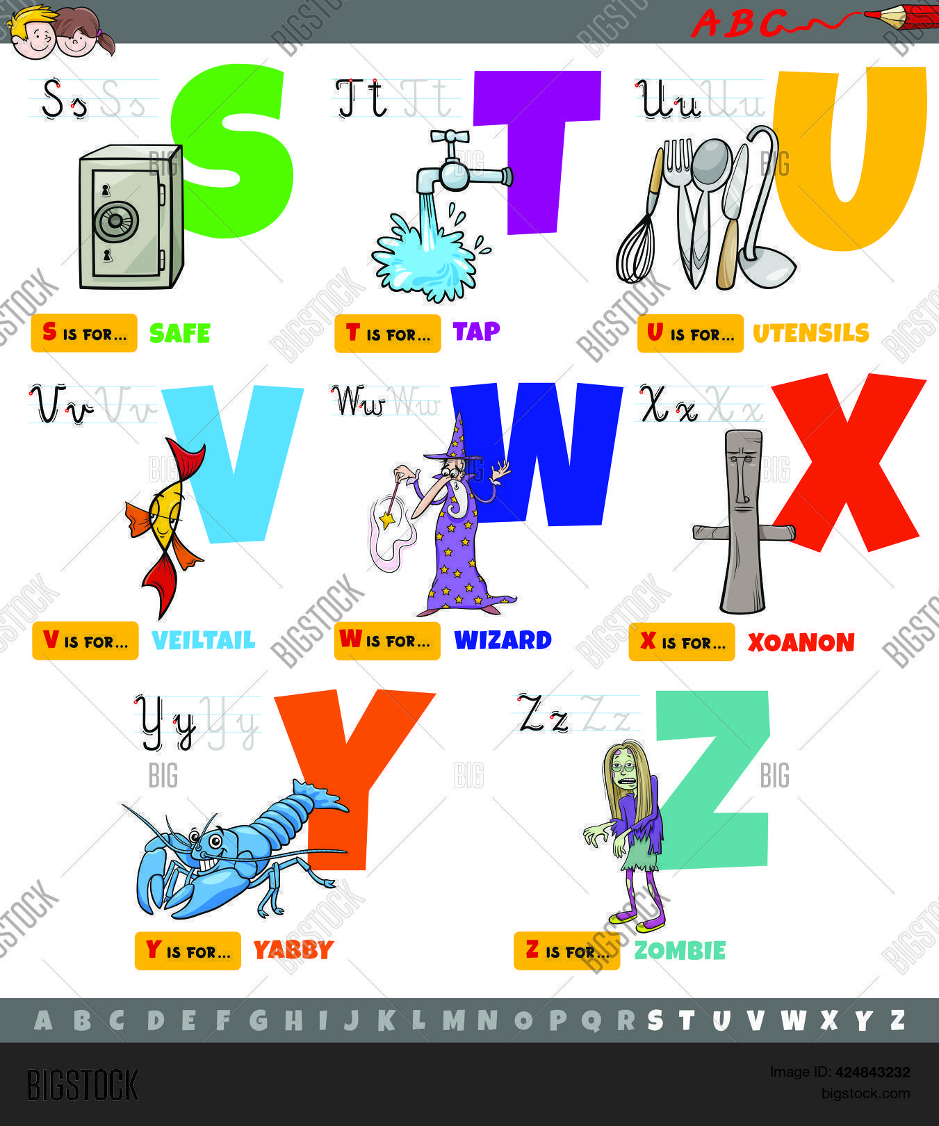 Cartoon Illustration Vector & Photo (Free Trial) | Bigstock