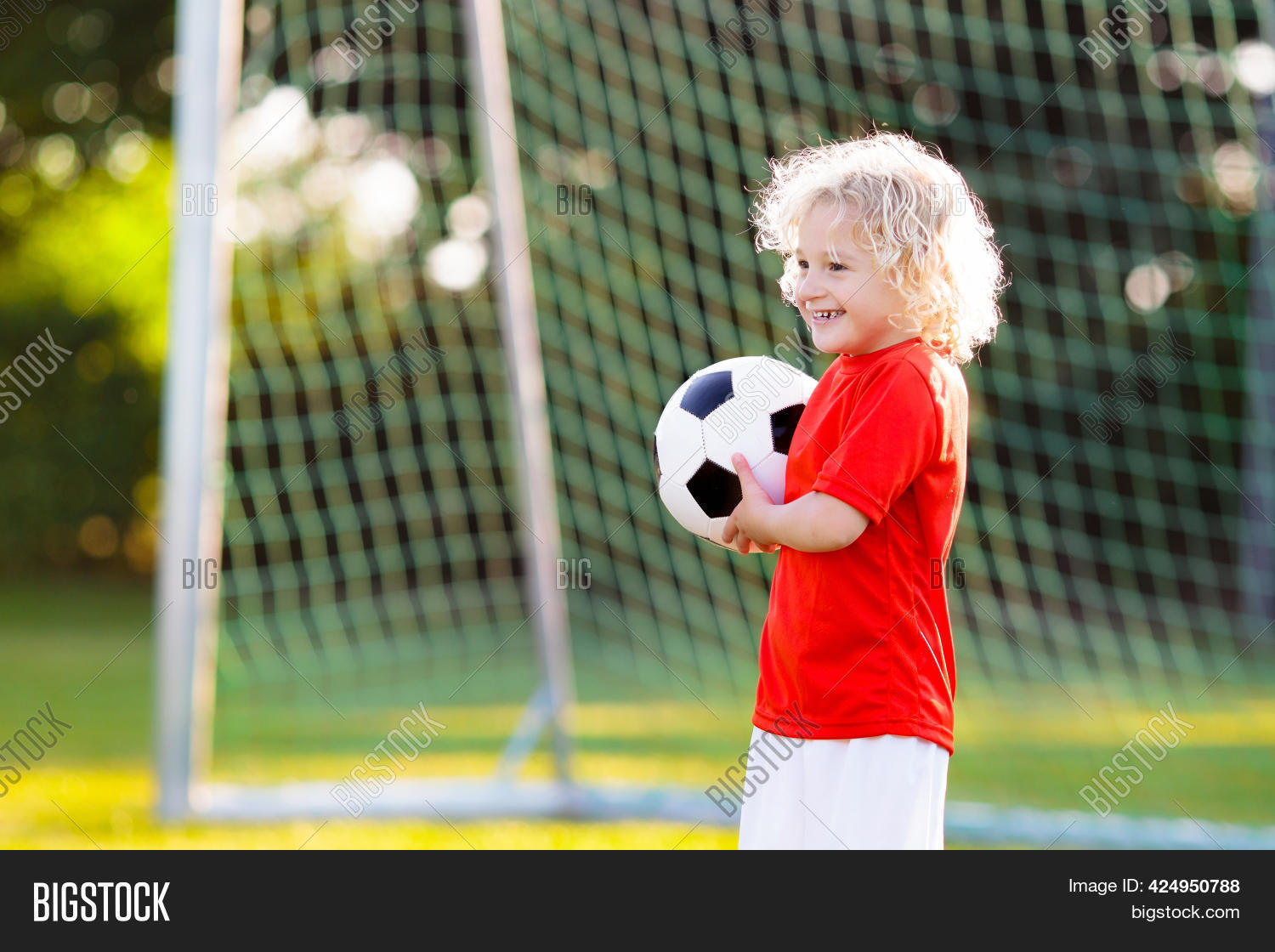 Kids Play Football On Image & Photo (Free Trial) | Bigstock