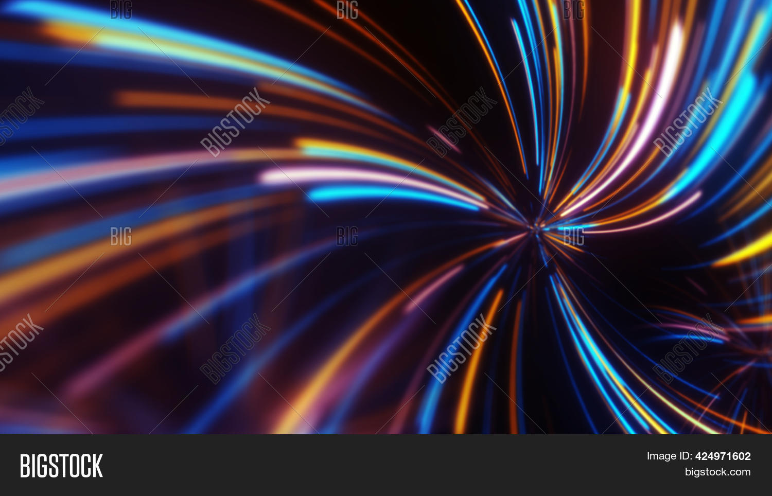 Abstract Neon Lines. Image & Photo (Free Trial) | Bigstock