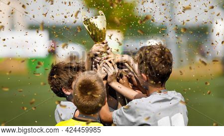 Happy Football Team Image & Photo (Free Trial) | Bigstock
