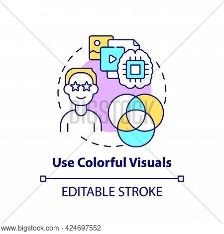 Use Colorful Visuals Vector & Photo (Free Trial) | Bigstock