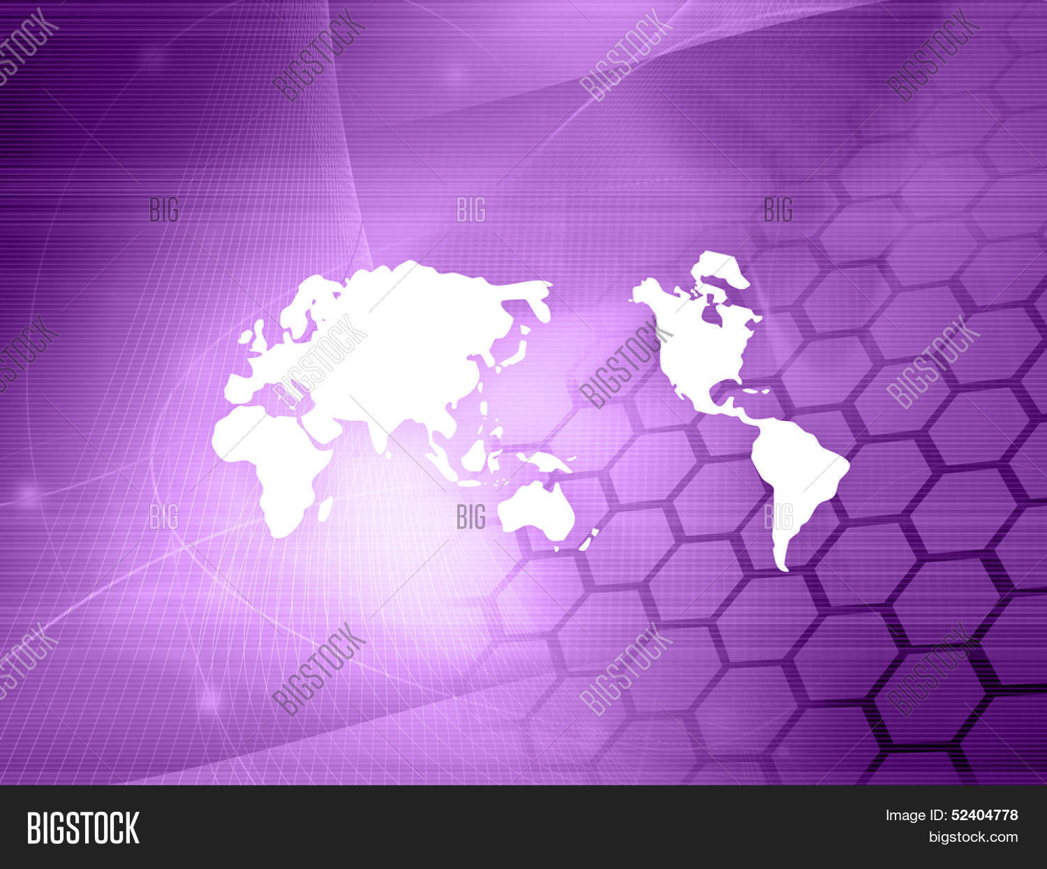 World Map Technology Image & Photo (Free Trial) | Bigstock