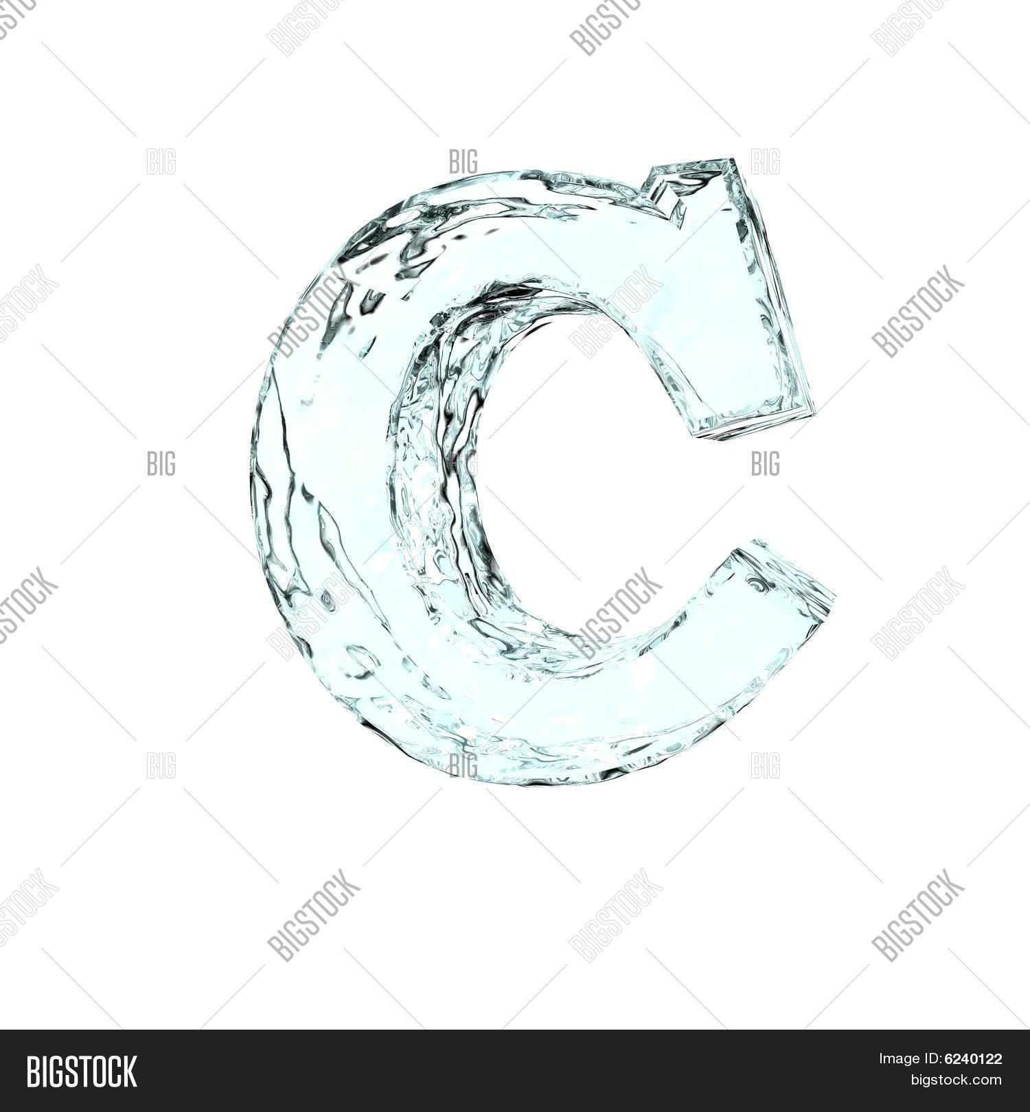 Frozen Letter C Image & Photo (Free Trial) | Bigstock