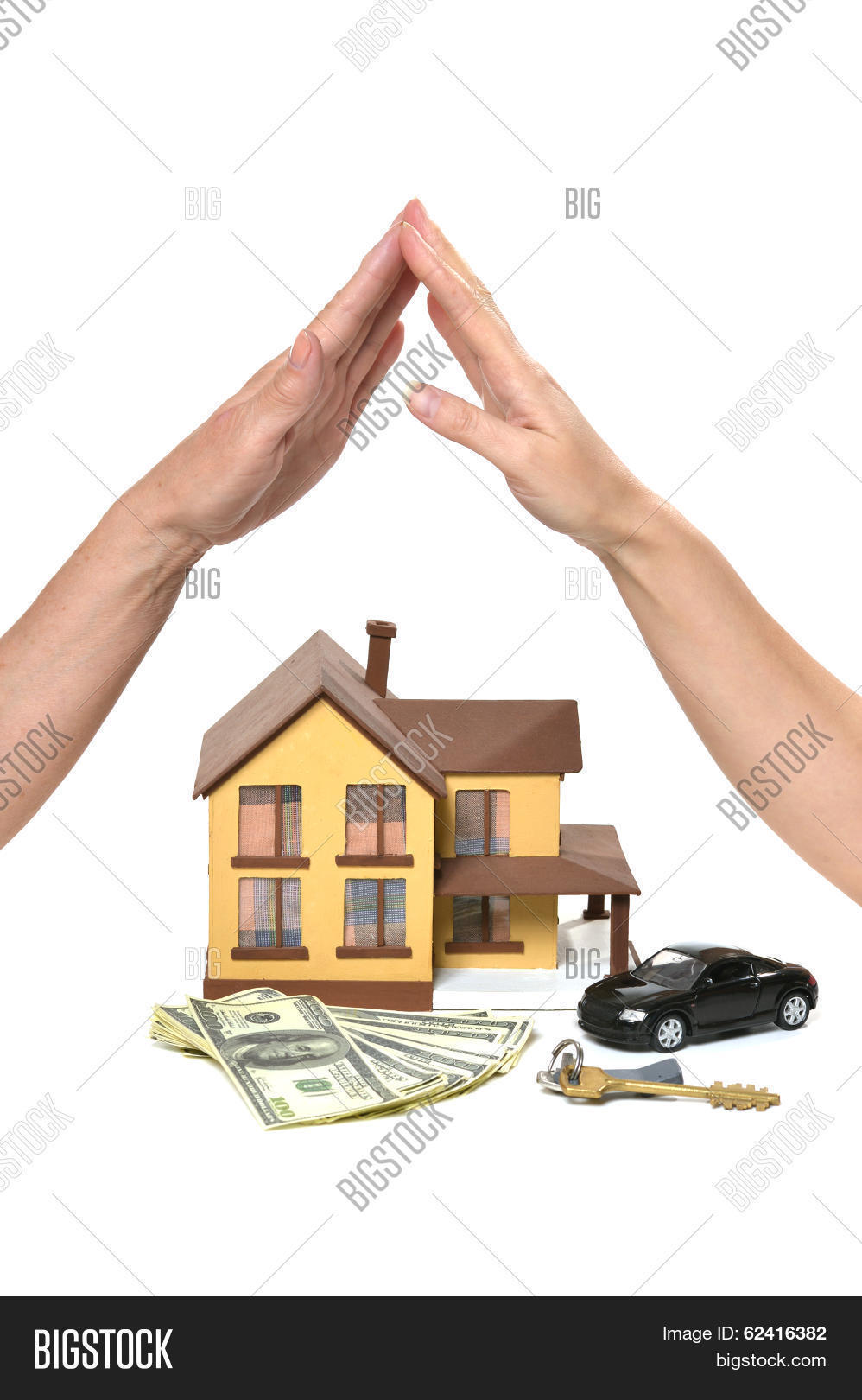 Hands Making Roof Image & Photo (Free Trial) | Bigstock
