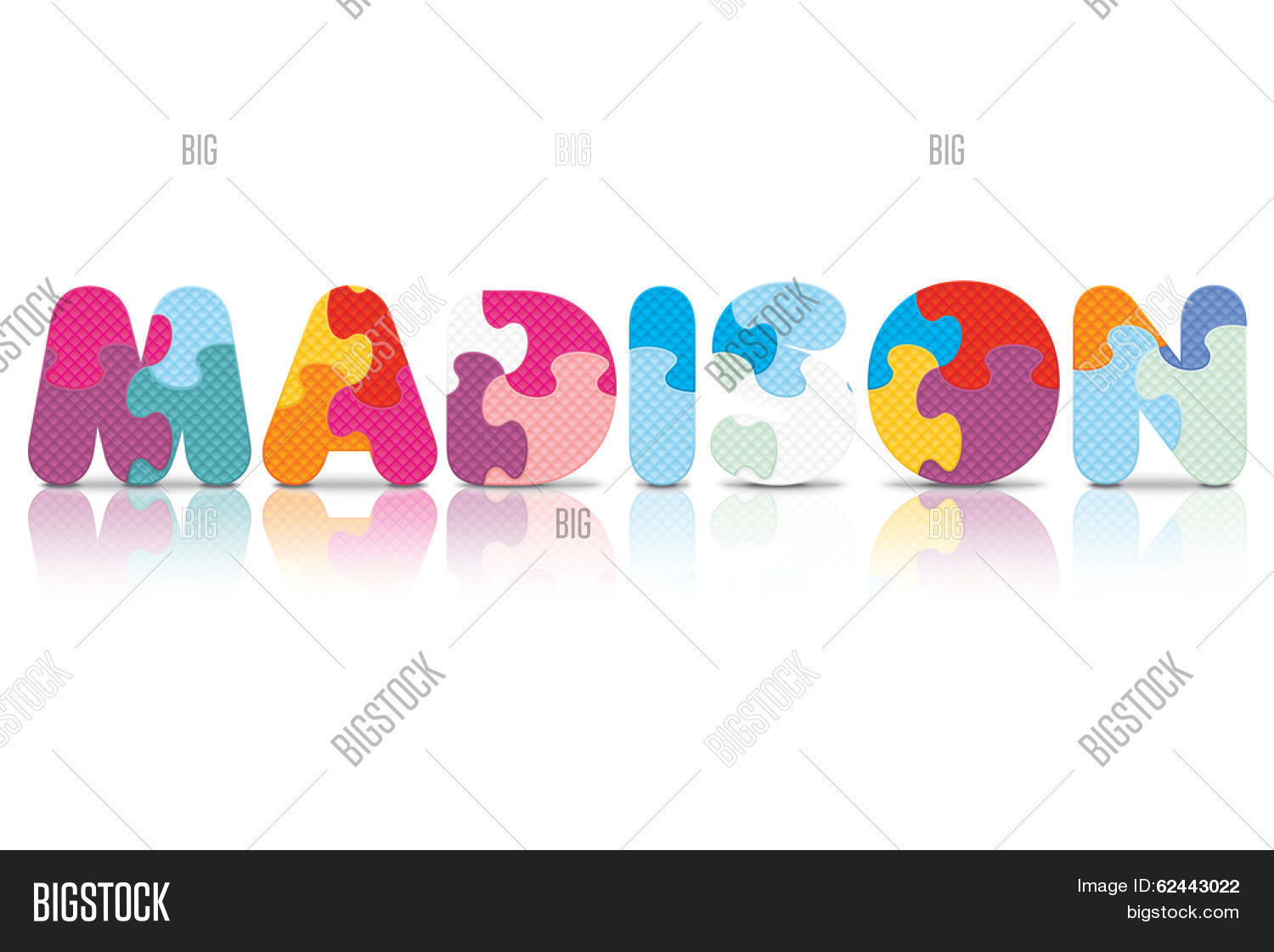 MADISON Written Vector & Photo (Free Trial) | Bigstock