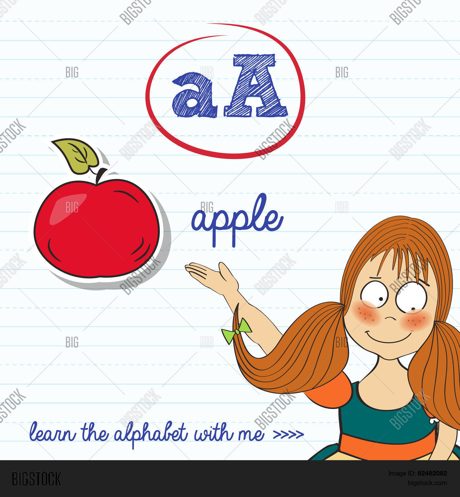 Alphabet Worksheet Vector & Photo (Free Trial) | Bigstock