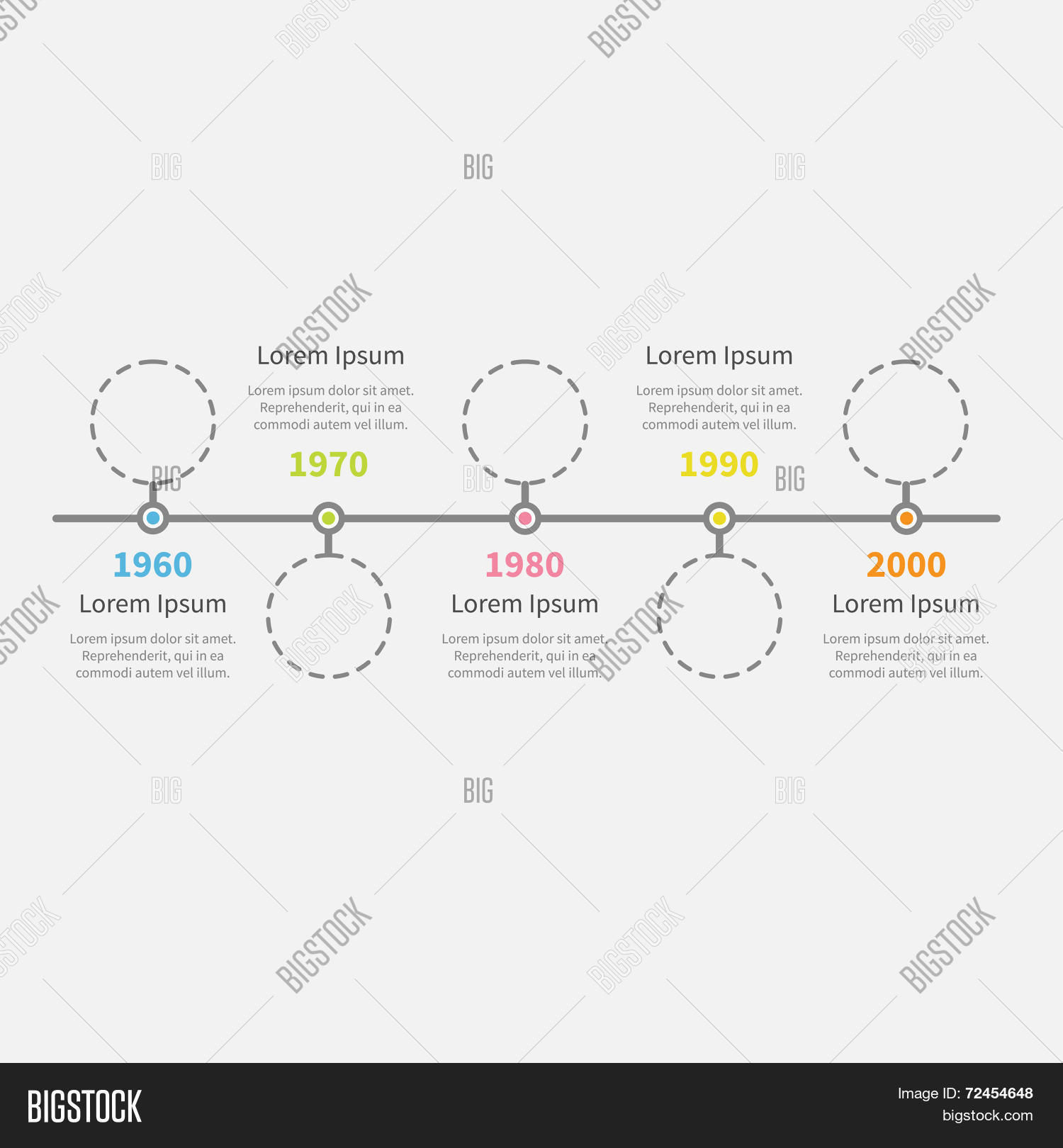 Timeline Infographic Vector & Photo (Free Trial) | Bigstock