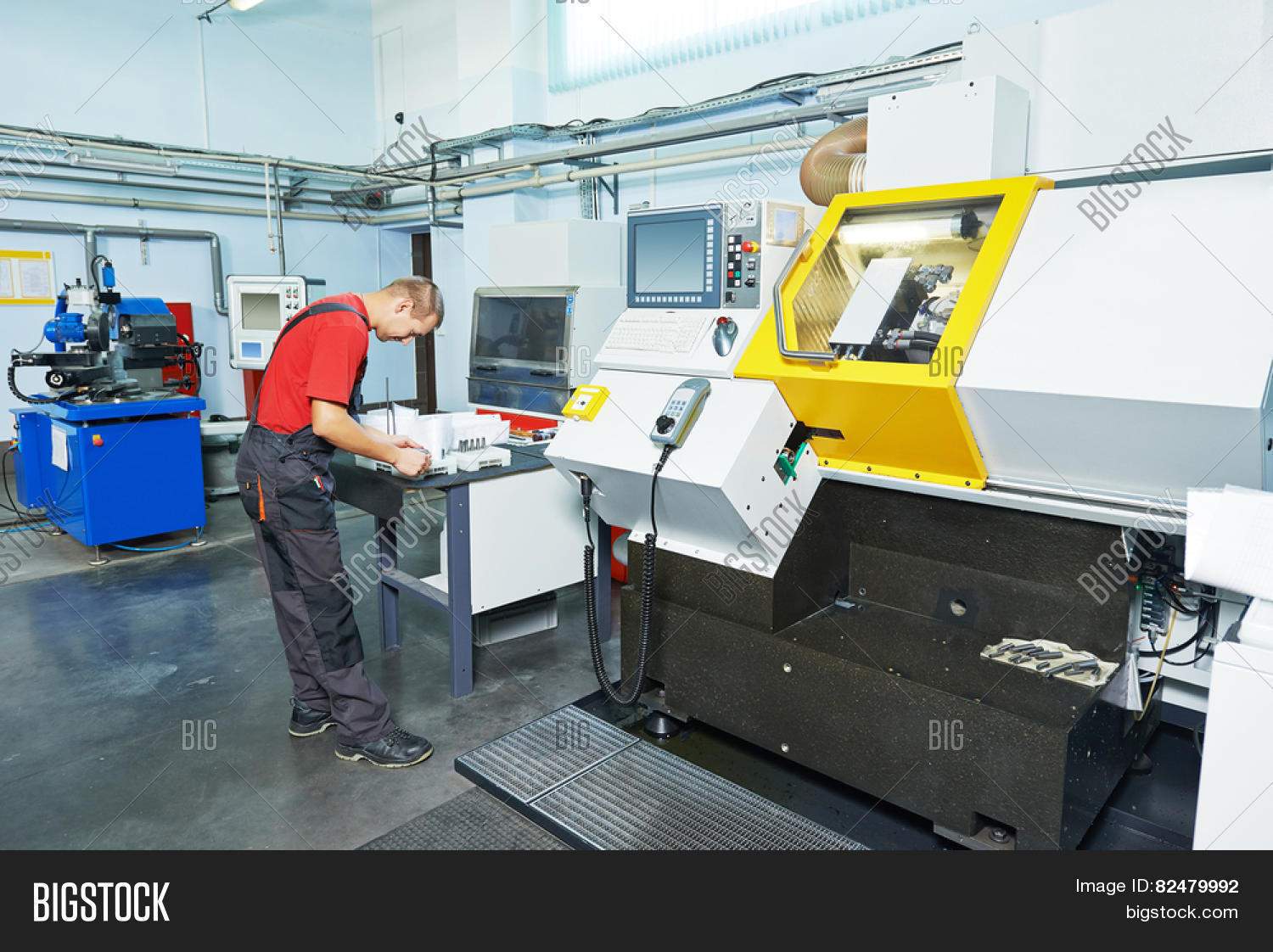 Manufacture Technician Image & Photo (Free Trial) | Bigstock