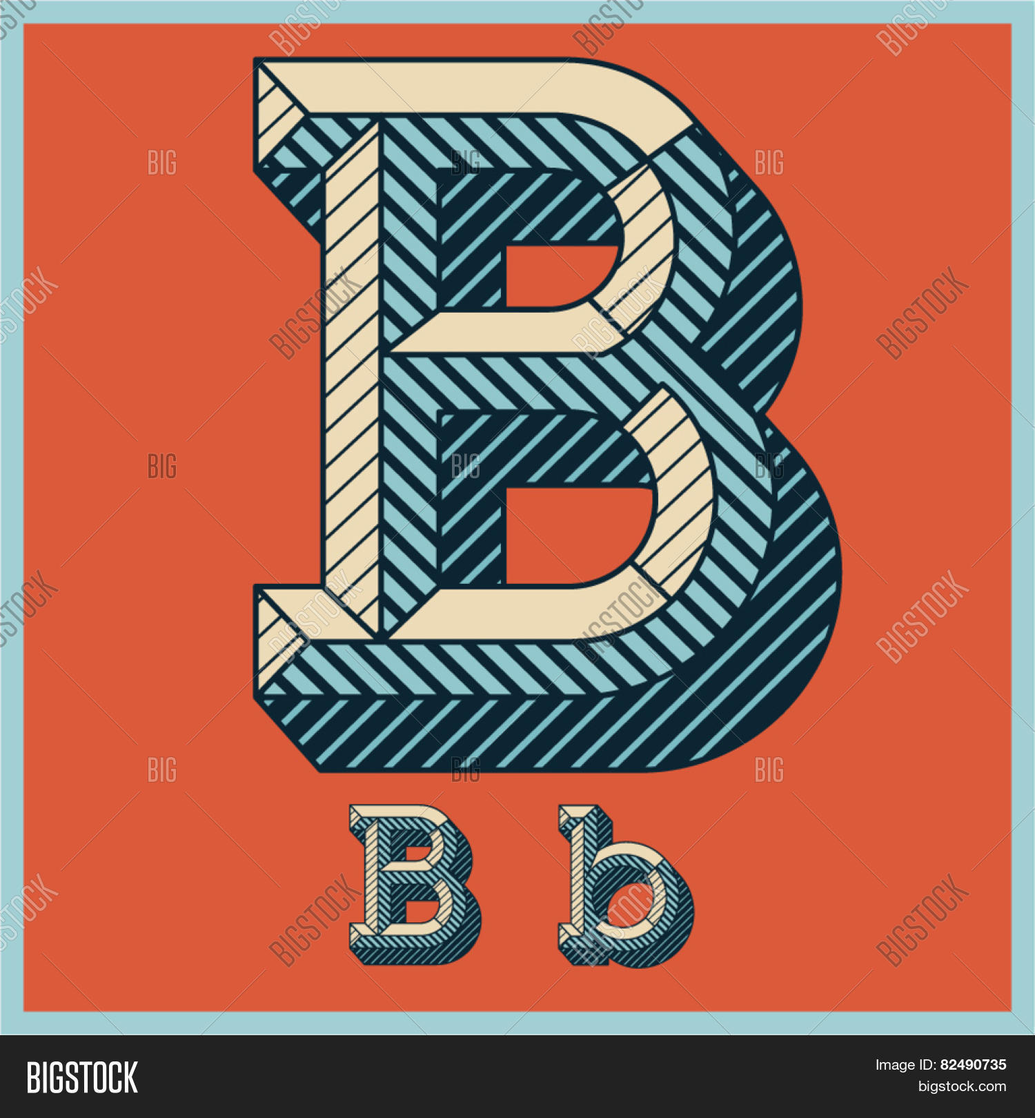 Etched Vector Font Vector & Photo (Free Trial) | Bigstock