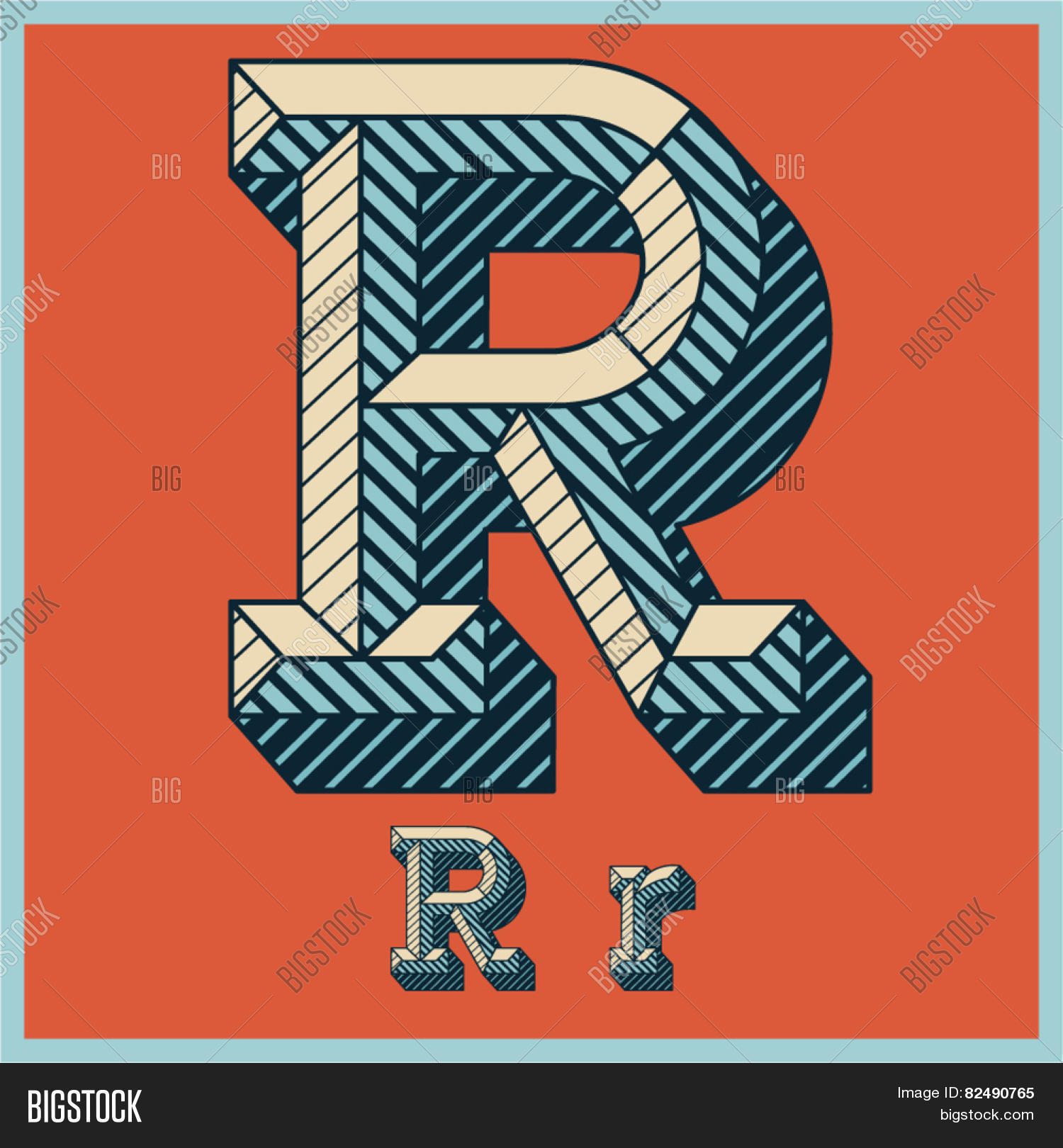 Etched Vector Font Vector & Photo (Free Trial) | Bigstock