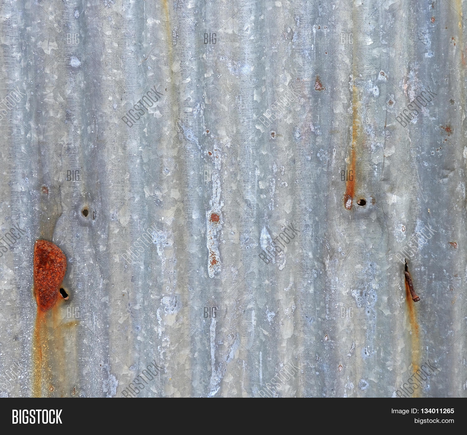 Old Zinc. Old Rusty Image & Photo (Free Trial) | Bigstock
